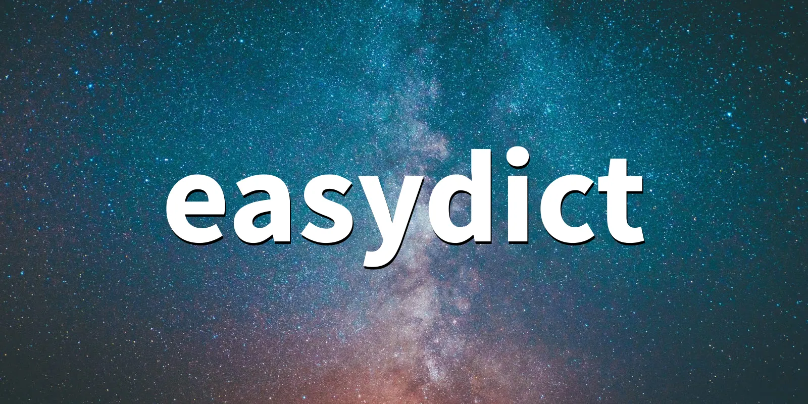 Easydict 1 13 Access Dict Values As Attributes works Recursively